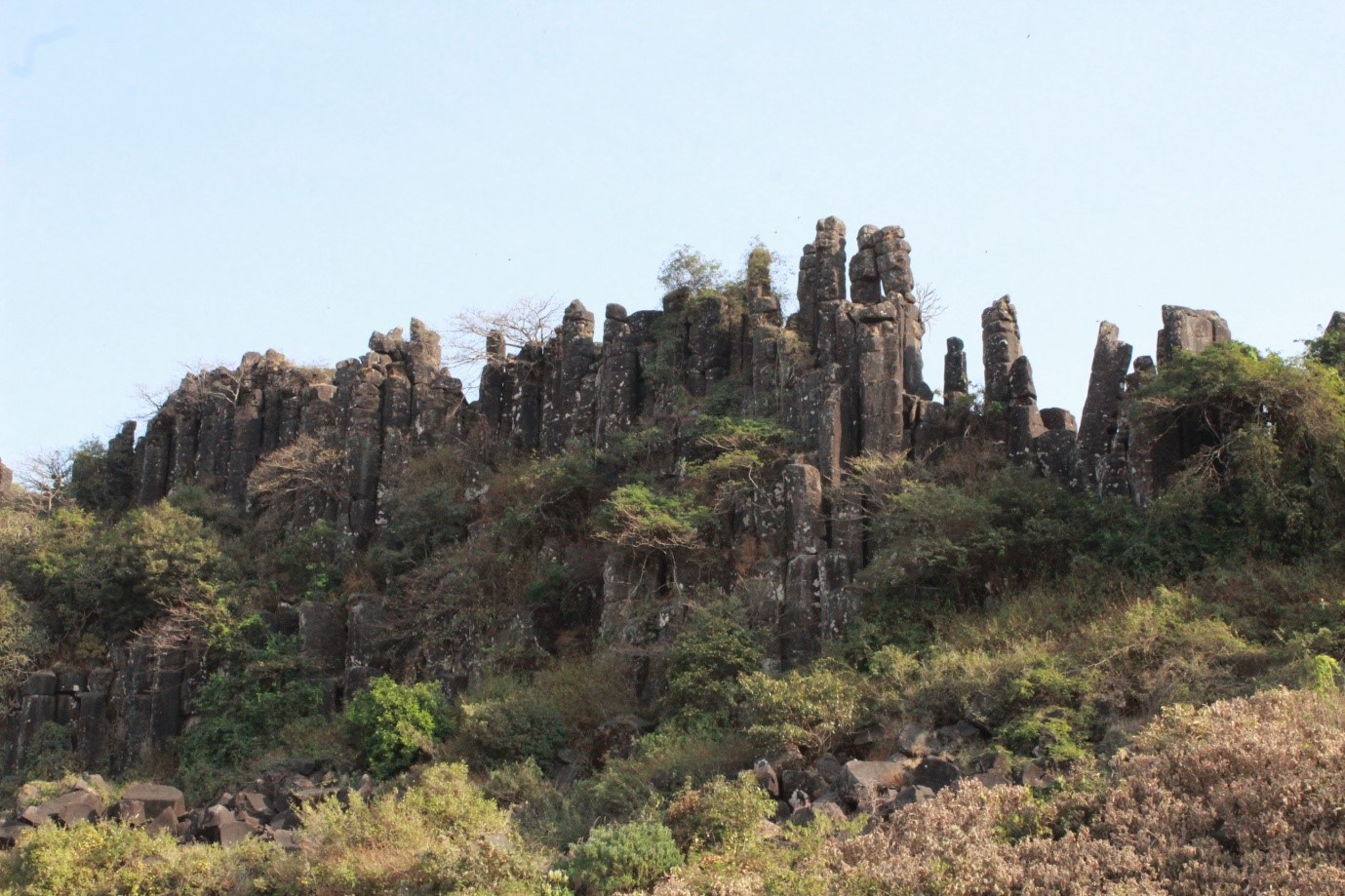 Rare basalt columns found in village of Kolhapur - Research Stash