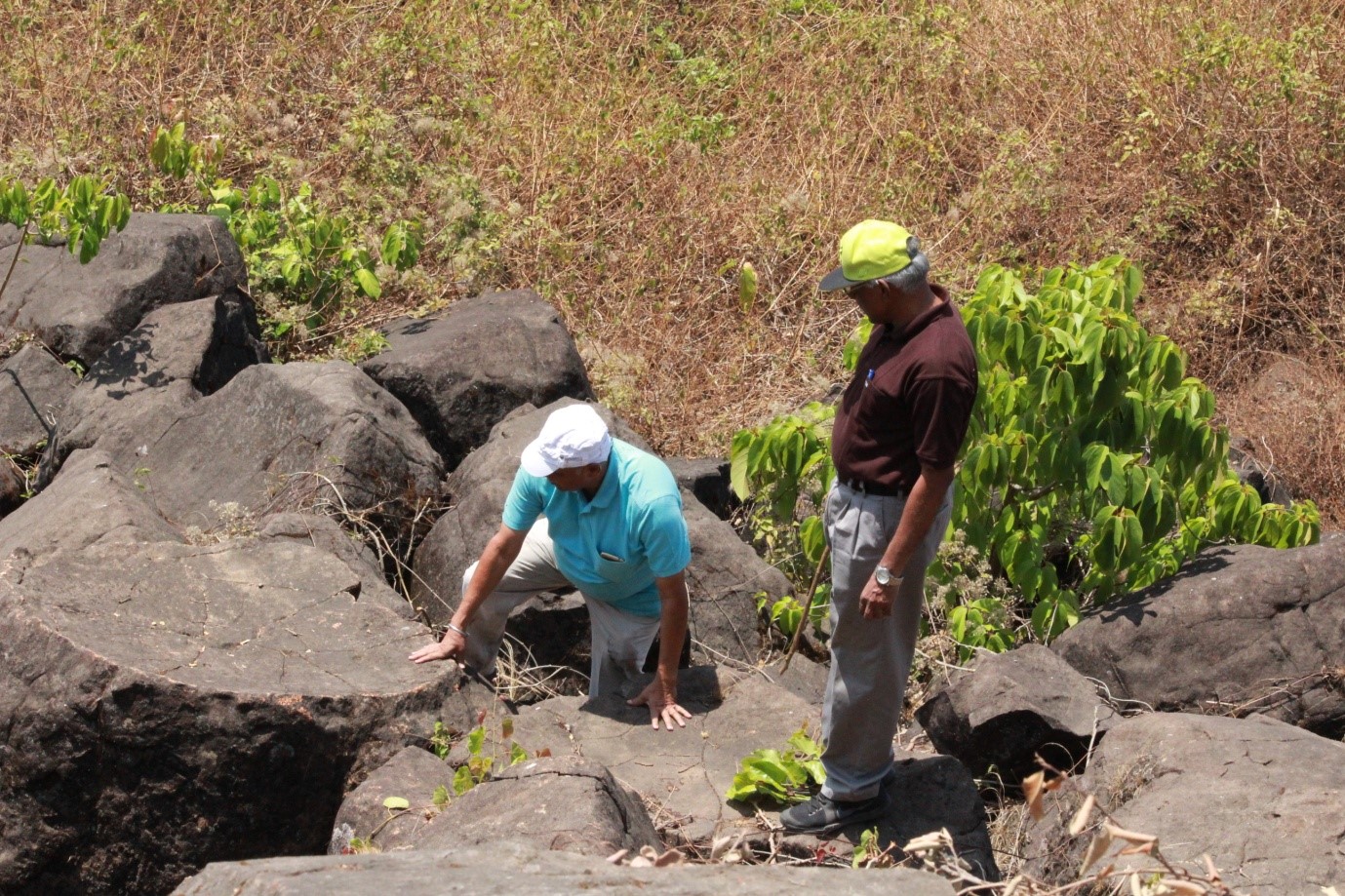 Rare basalt columns found in village of Kolhapur - Research Stash